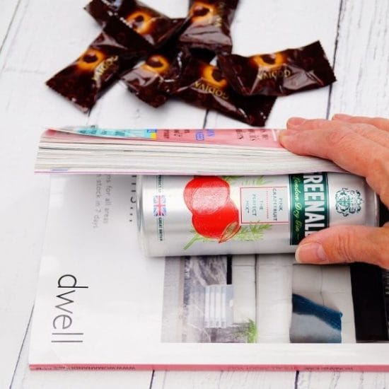 Gift Wrapping Idea – Magazine Pamper Roll | More Pretty Things