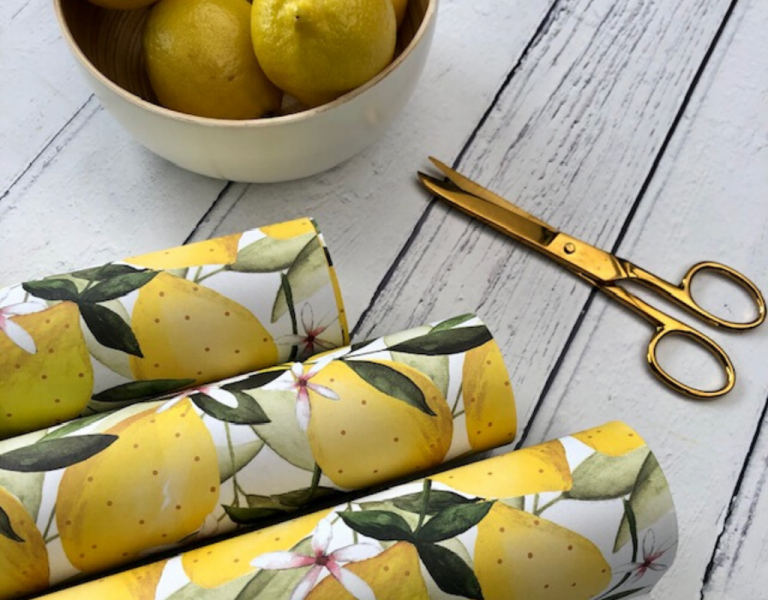 When life Gives you Lemons (and Lemon Gift Wrap!) | More Pretty Things