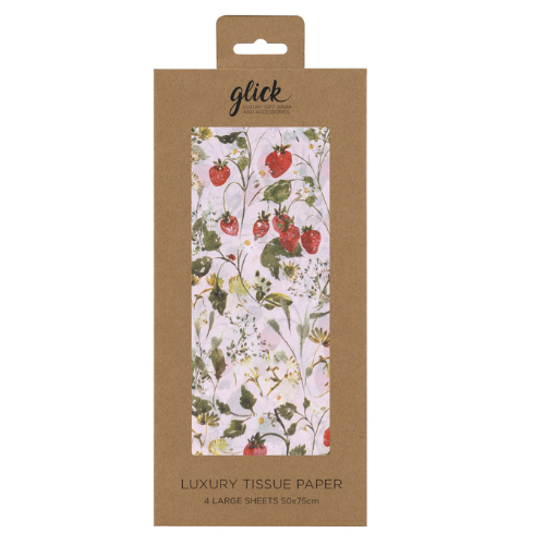 Strawberry Patch Tissue Paper | MORE PRETTY THINGS